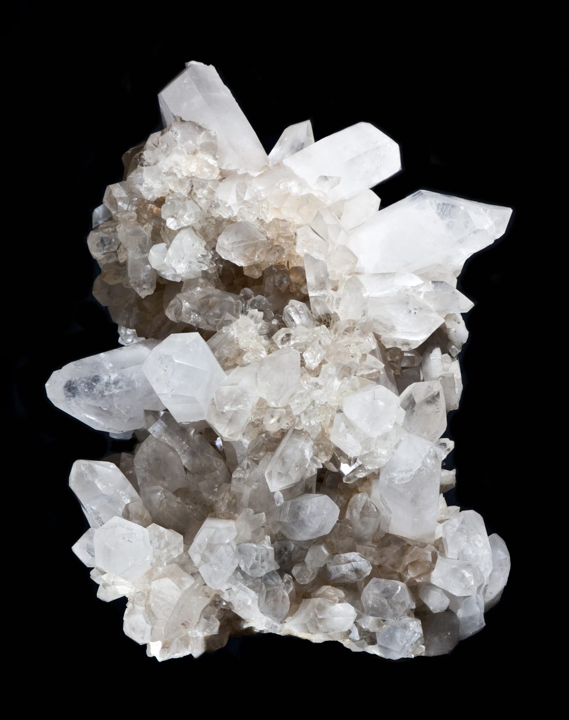 Monolithic 'A' Grade Quartz Crystal Cluster | Dale Rogers Ammonite