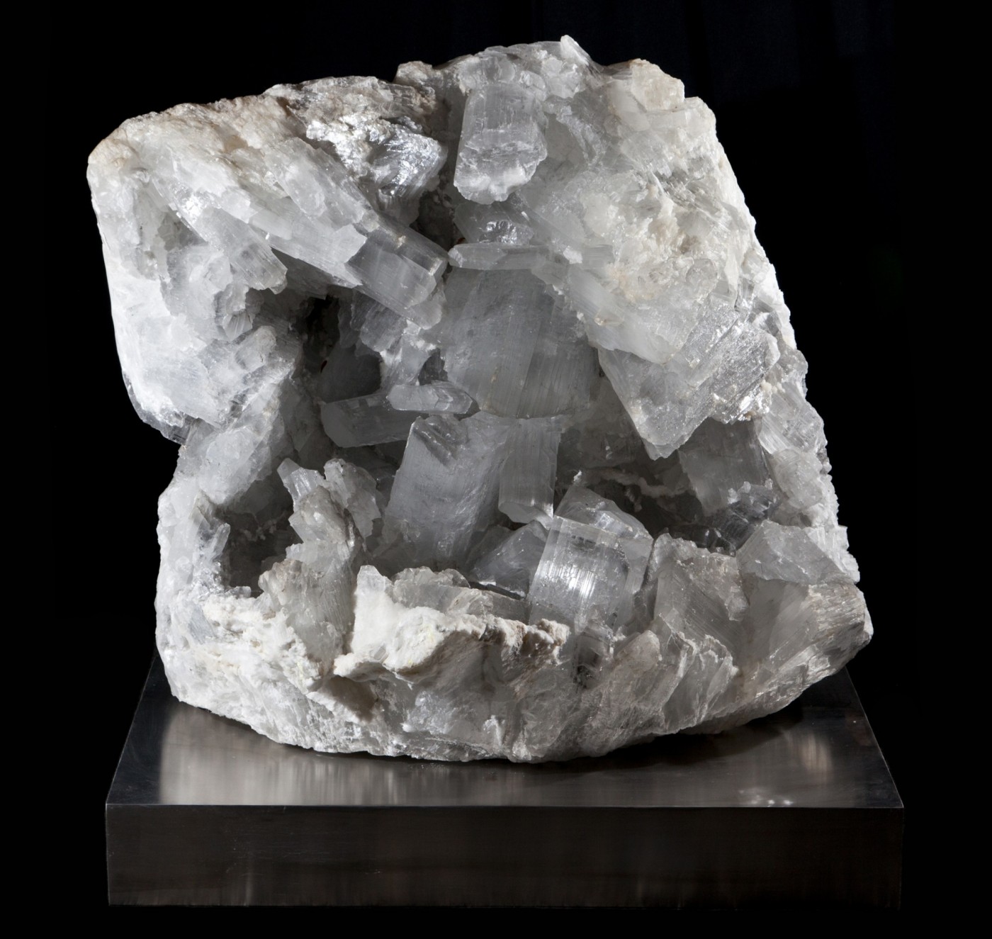 Rare Gigantic Selenite Cluster | Dale Rogers Ammonite