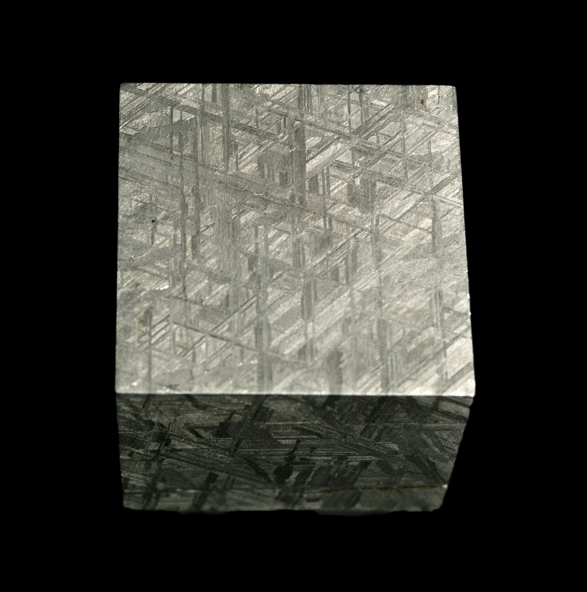 Muonionalusta Meteorite Cube | Dale Rogers Ammonite